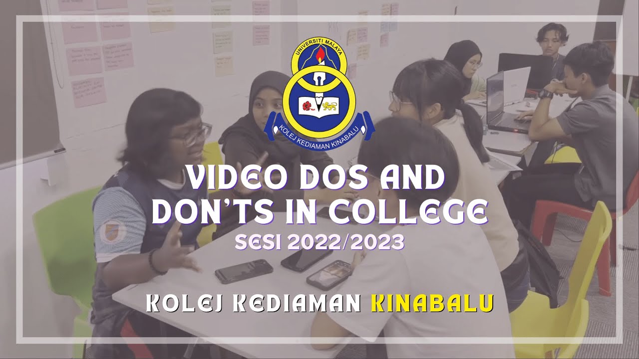 [UM-WOW: MHS 22/23 | KK8] Dos and Don'ts in College - YouTube