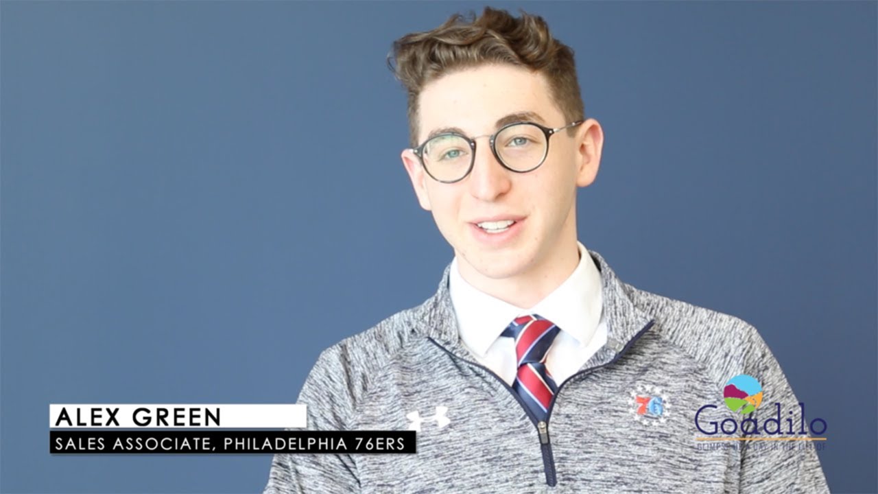 Alex Green - Sales Associate, Philadelphia 76ers - YouTube