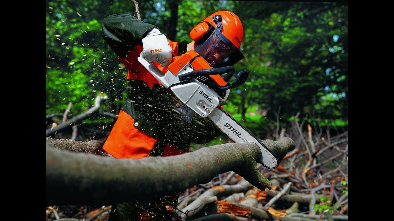 Обзор STIHL MS 260 - YouTube