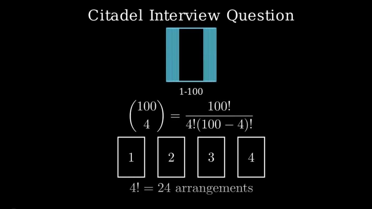 Citadel Interview Question - Deck of Cards - YouTube