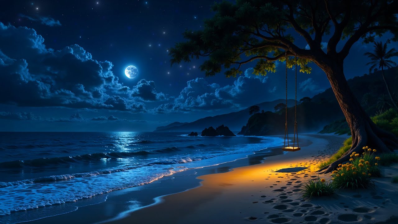 Deep Sleep Music with Ocean Waves Sounds - Instant Relief from Insomnia - Forget Negative ...