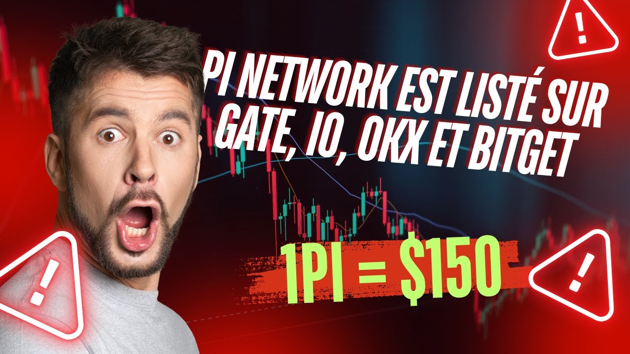 Pi Network listé sur Gate, IO, OKX et BitGet à $ 150 - YouTube