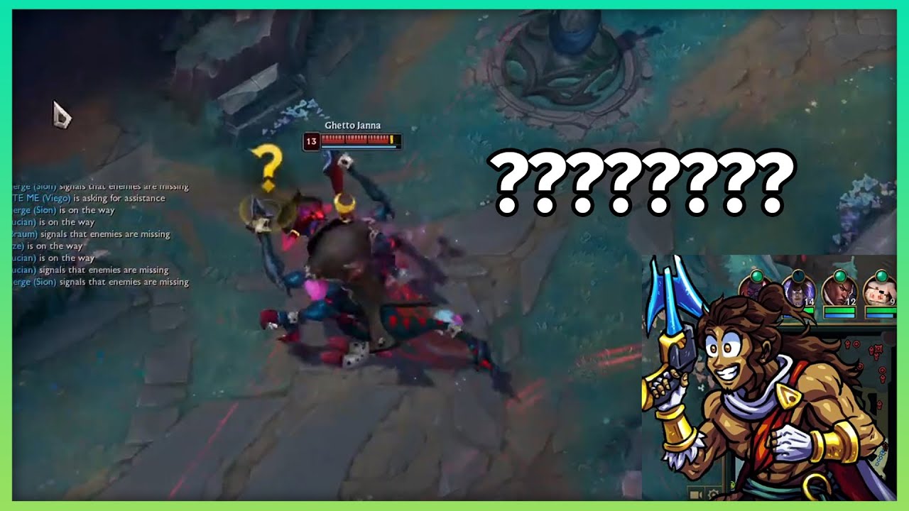 Druttut Meets the Most GIGACHAD Cho'gath - YouTube