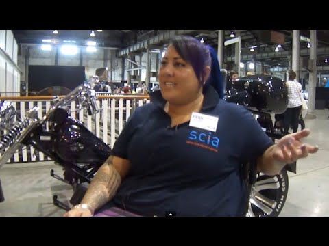 Paraplegic Rider- Harley Davidson Trike - YouTube