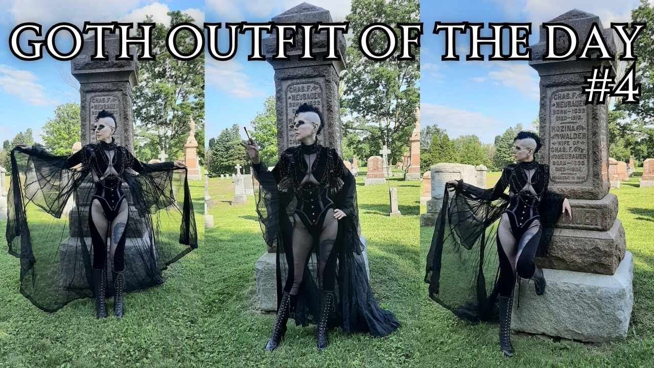 Goth Outfit Of The Day #4 | Madame Absinthe - YouTube