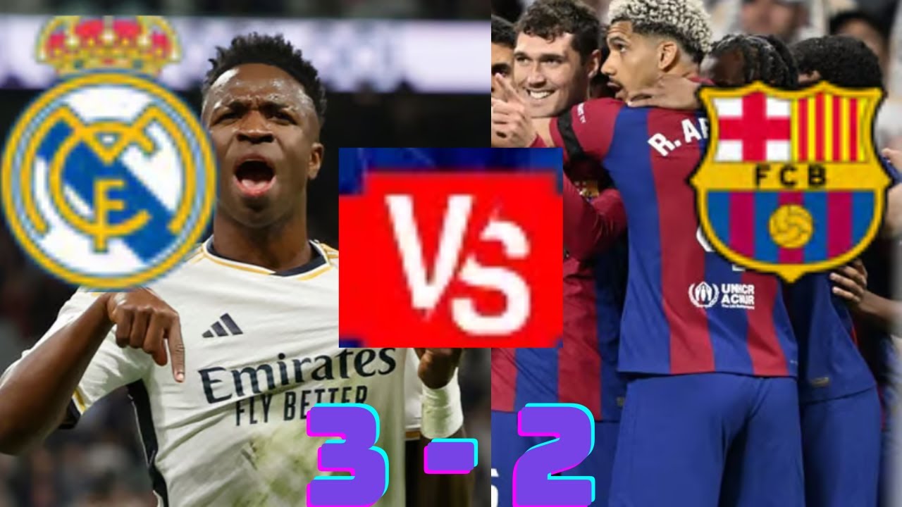 Real Madrid vs Barcelona: El Clásico La Liga 2024 Highlights & All ...
