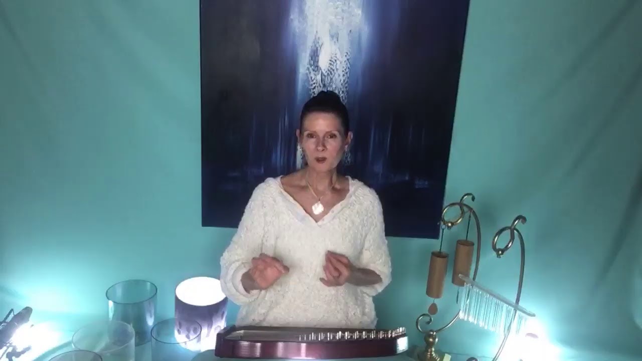 Harp and Channeled Healing with Shelly Reef - YouTube
