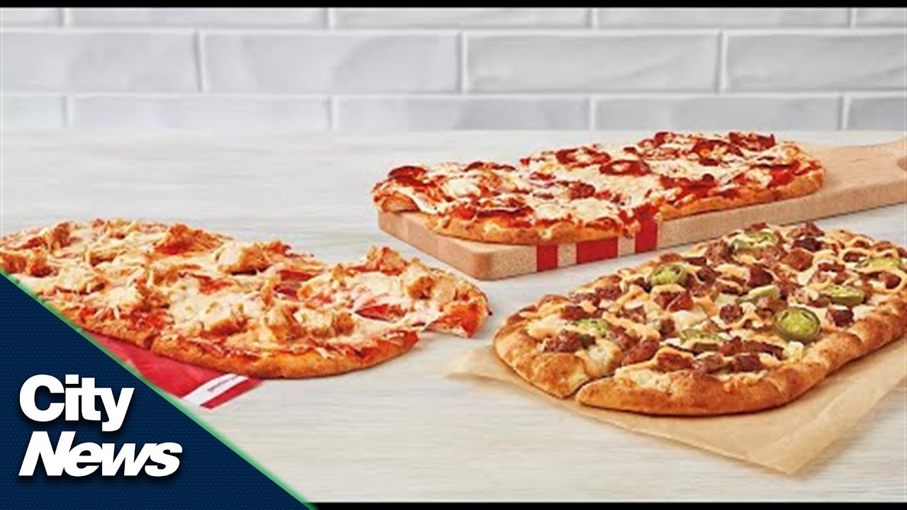 Tim Hortons is serving up pizza - YouTube