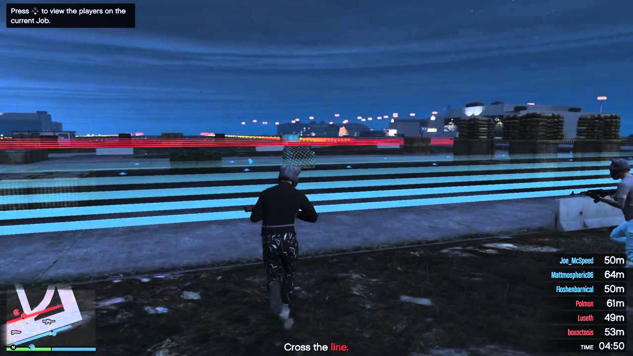 GTA Online [PS4] - Cross the Line II [Freemode Events update] - YouTube
