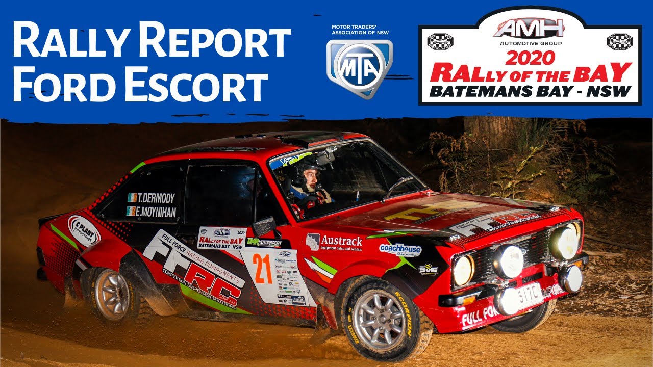 Rally Action - Ford Escort RS1800 - Tom Dermody - Rally of the Bay ...