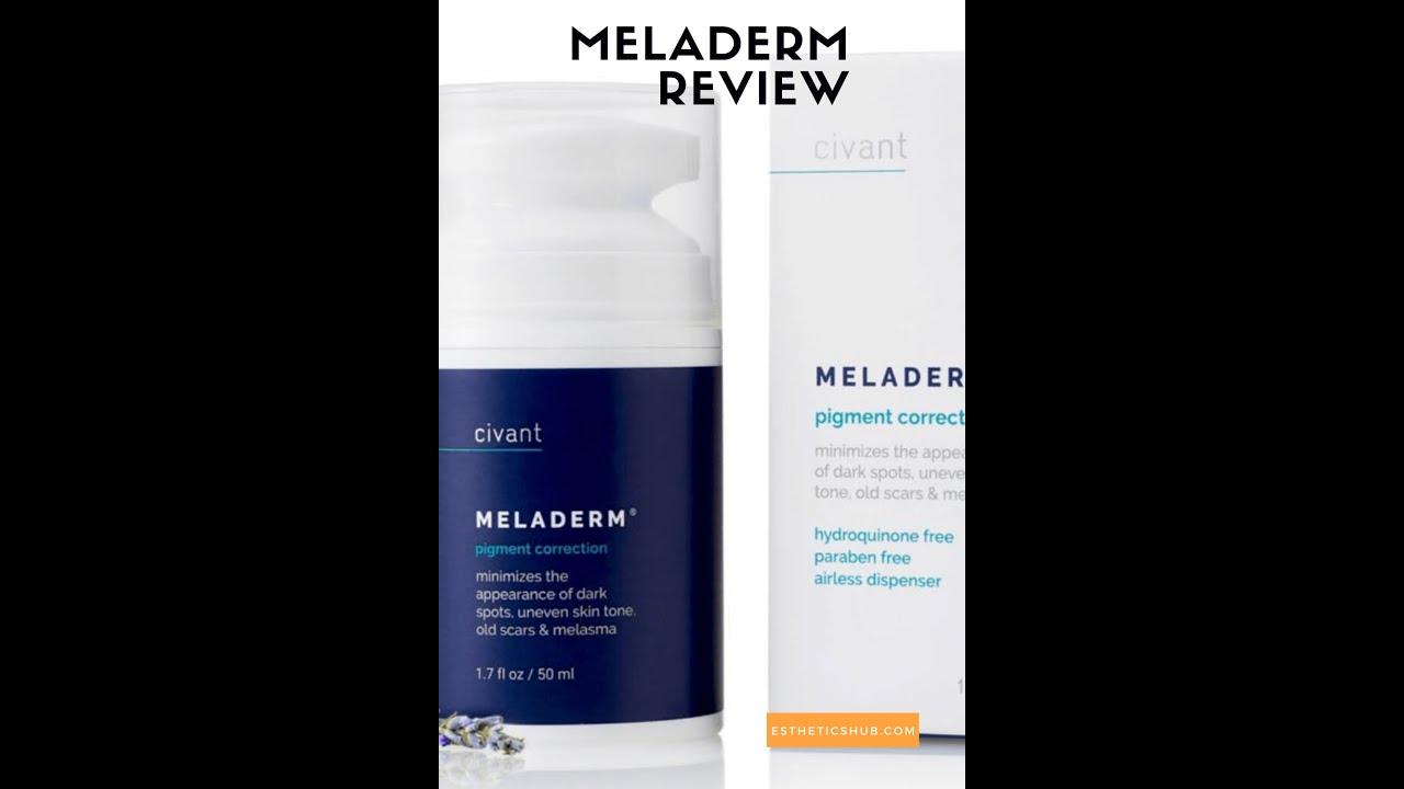 Meladerm review 2020: Worth it? - YouTube