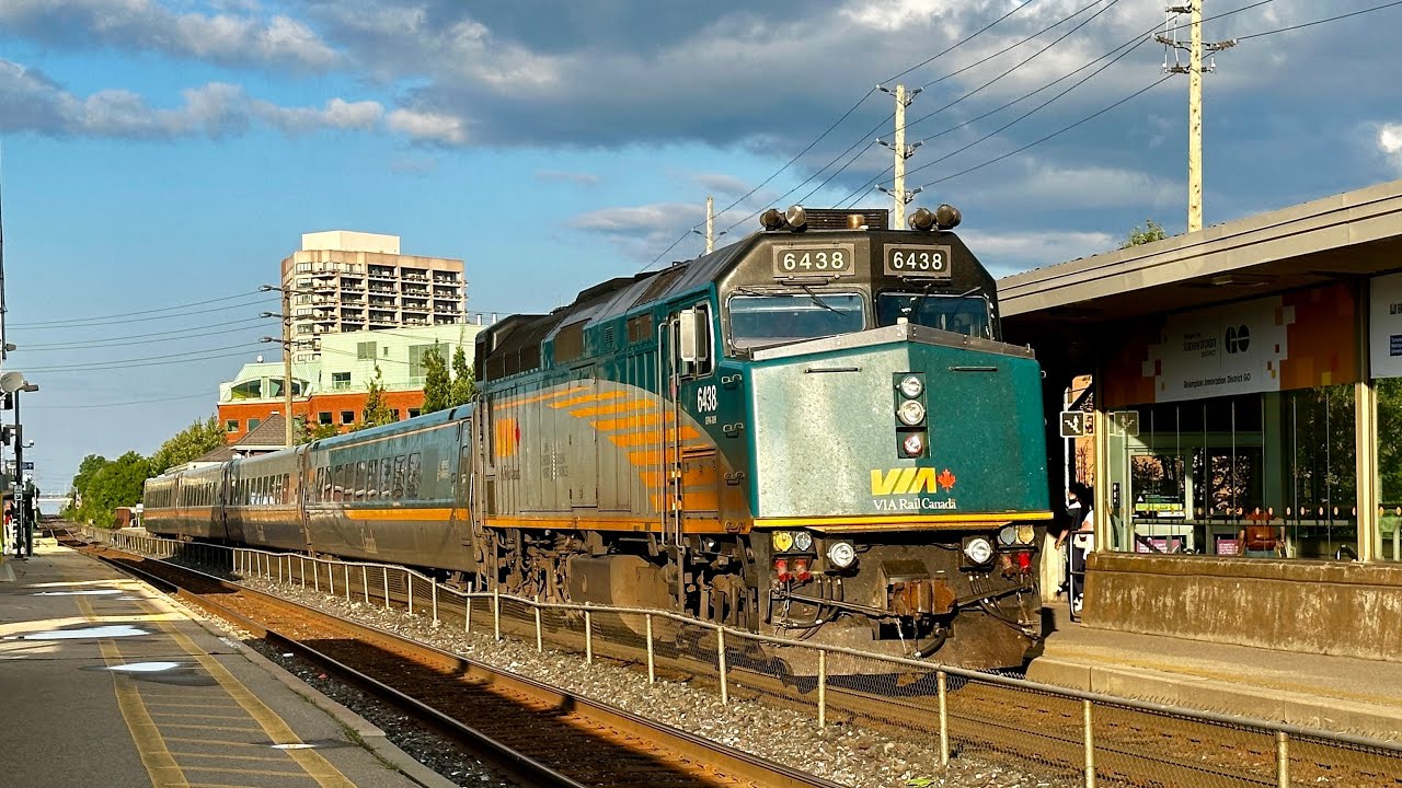 VIA 87, F40 6438, August 12, 2024 - YouTube