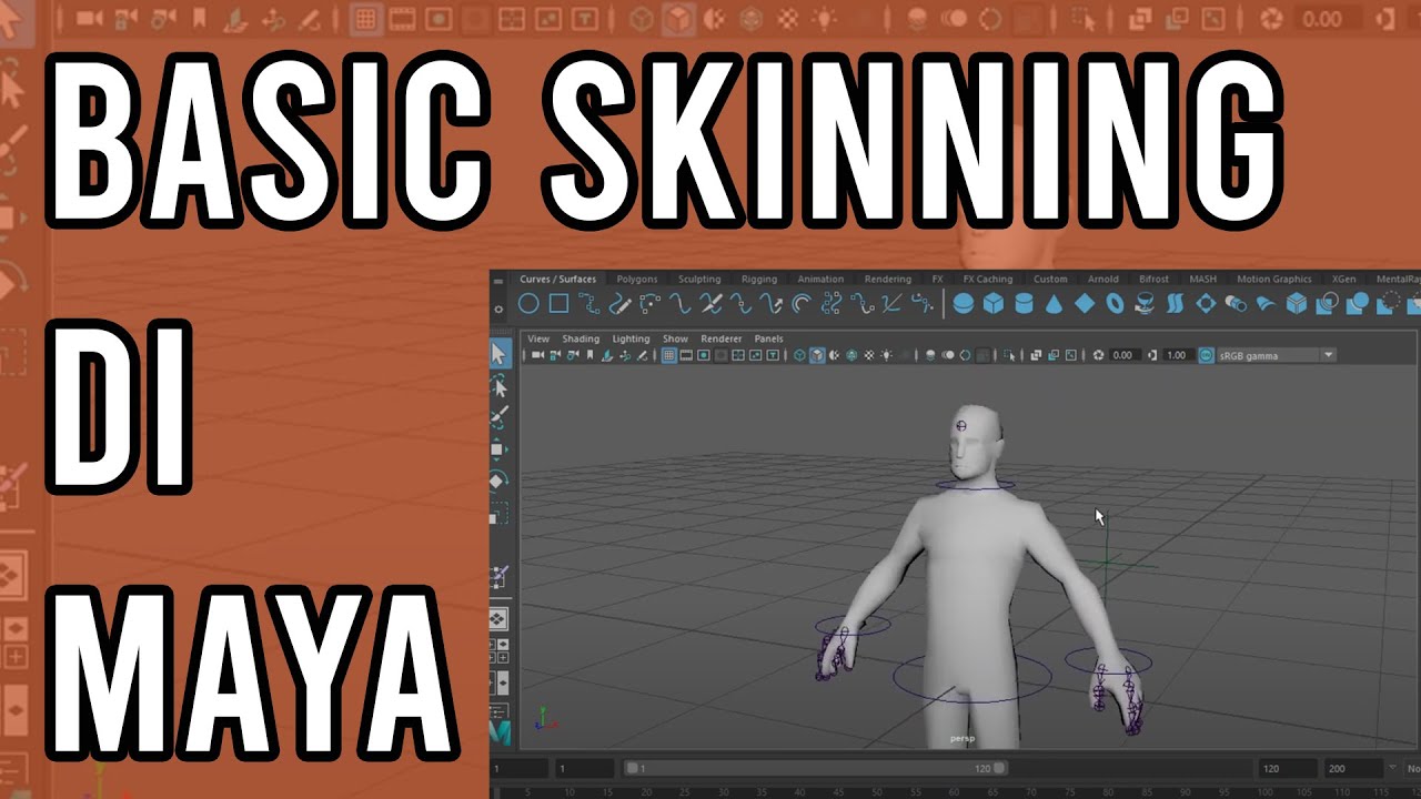 Dapoer Animasi Tutorial Pendek : Basic Skinning di Maya - YouTube