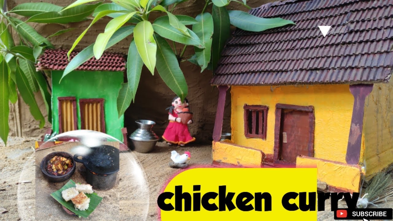 Tiny Chicken Curry with Bread Roast! | Miniature Cooking - YouTube
