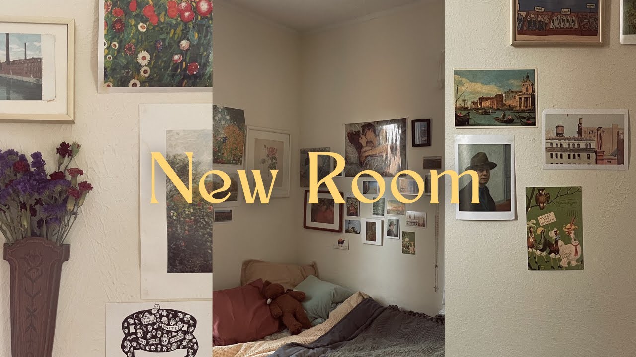 Decorating My New Room - YouTube