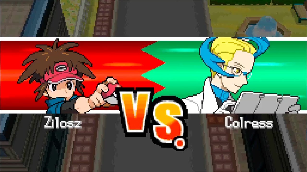 Pokemon Blaze Black 2 Redux - vs. Colress on Route 4 (Challenge Mode v1 ...