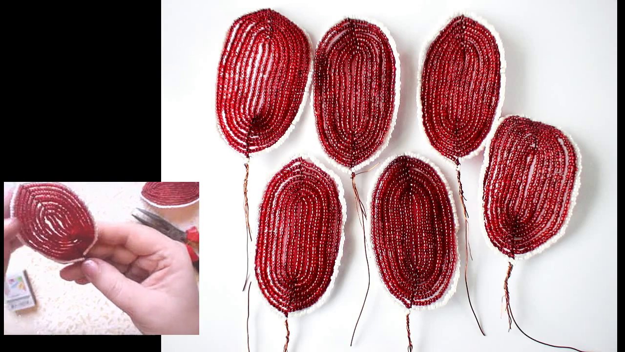 Rose. Beading. Tutorial. Роза из бисера. МК. Собирательный образ. - YouTube