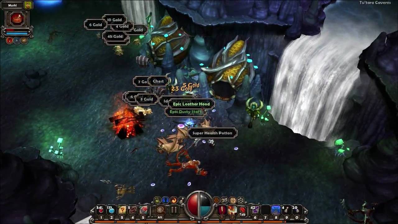 Torchlight - Destroyer with my Permanant Mimic Pet - YouTube