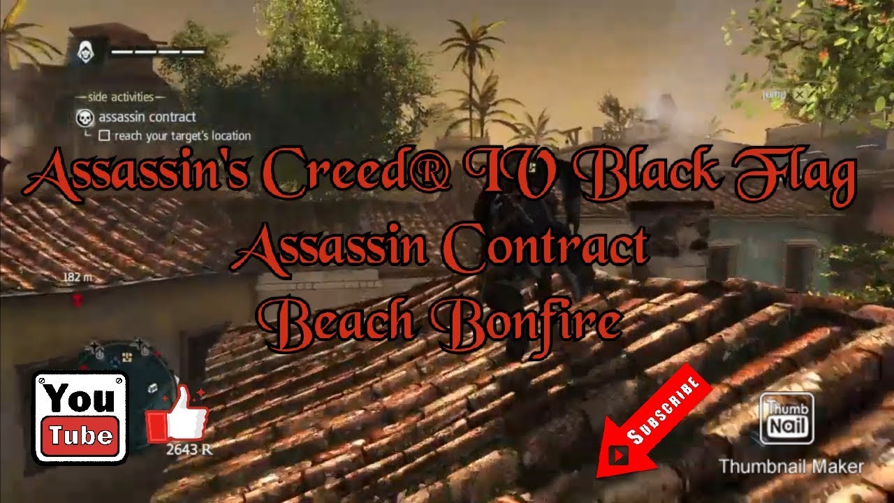 Assassin's Creed® IV Black Flag | Assasin Contract | Beach Bonfire ...