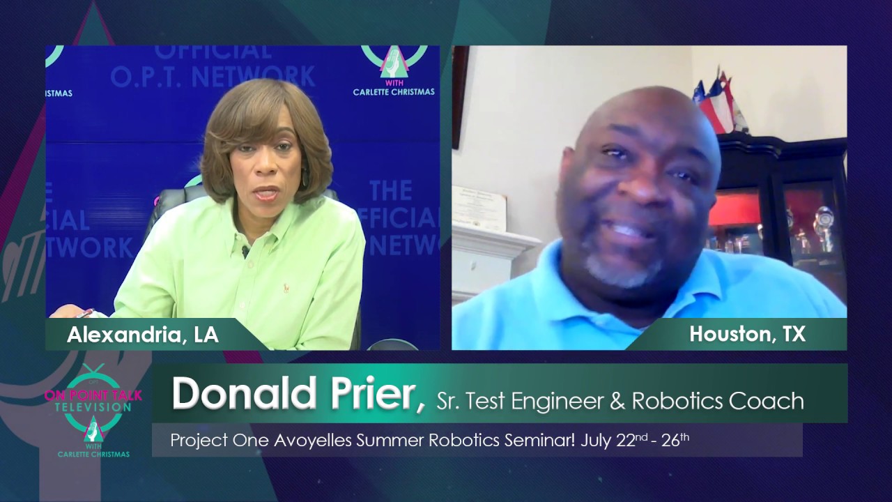 Donald Prier | Stem and Project One Avoyelles - YouTube