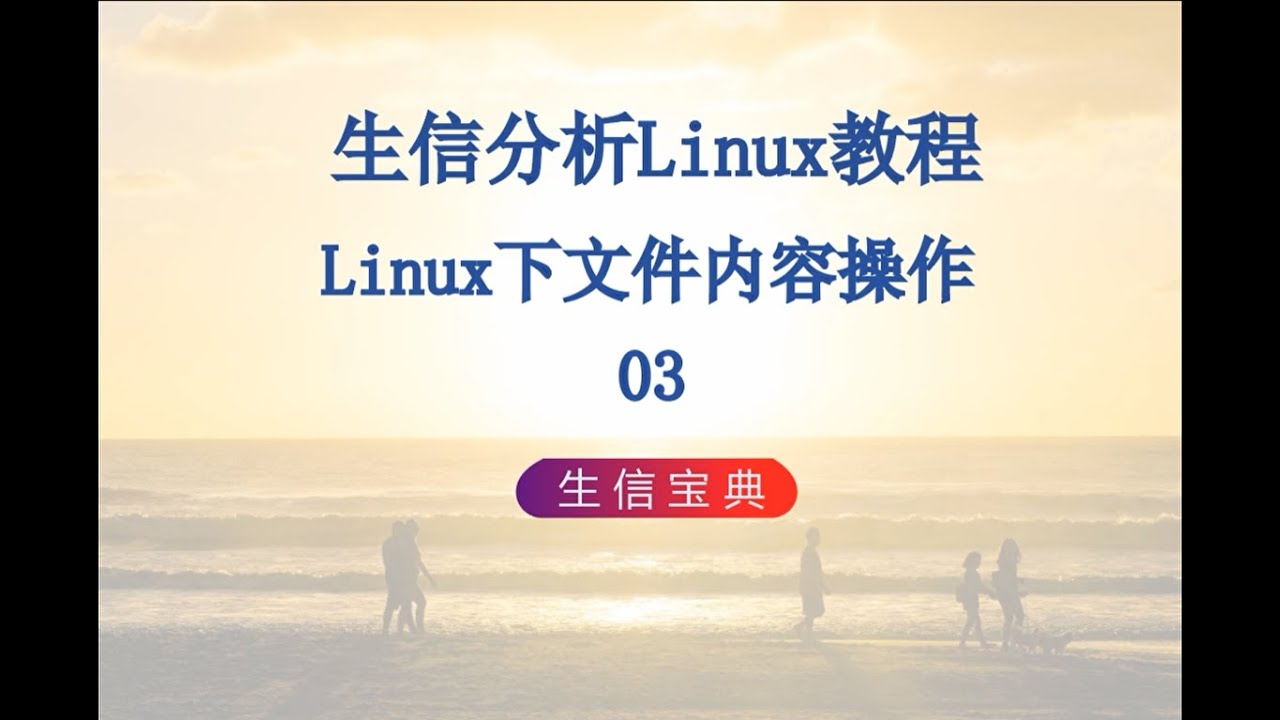 P9 Linux下文件内容操作(grep,awk,cut,sed等)03 - YouTube