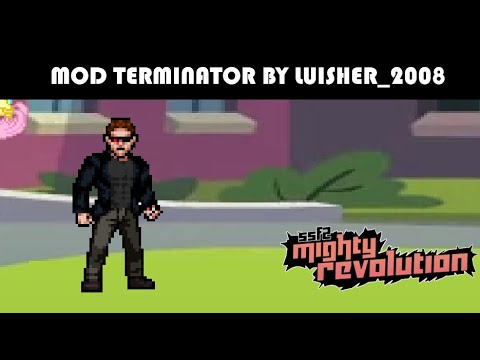 SSF2 Mods:Terminator -Team Mighty Revolution - YouTube