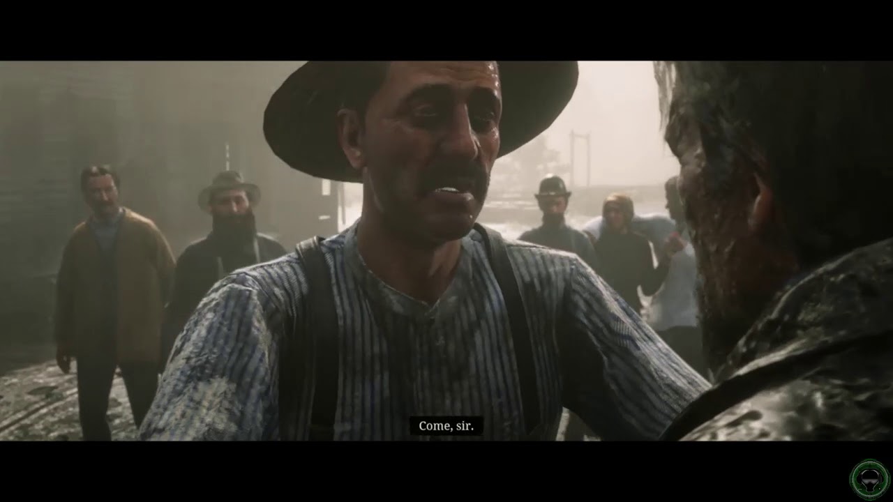 RDR2 - Americans at Rest Mission - YouTube