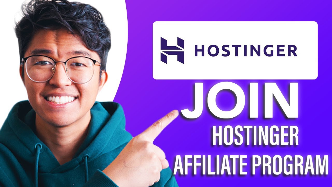 How to Join Hostinger Affiliate Program(SIMPLE & Easy Guide!) - YouTube