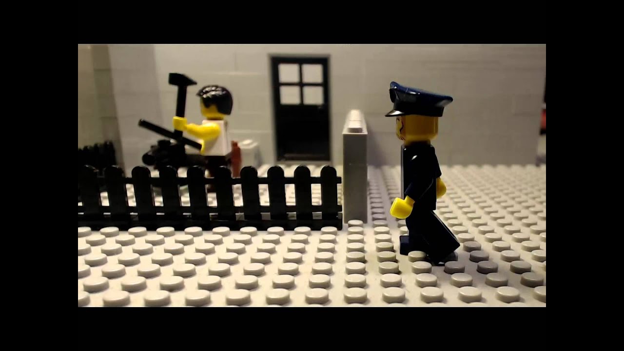 Lego Detective Scene HD remastered - YouTube