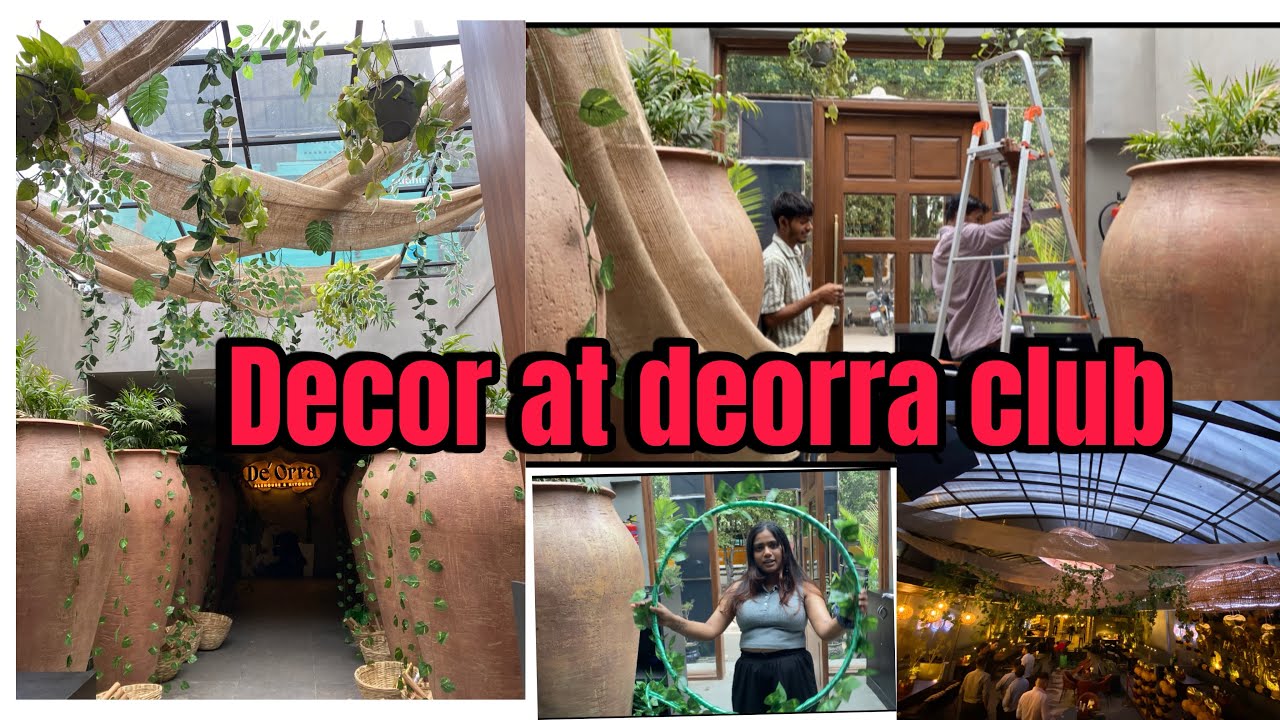 Decor at Deorra Club | Sector 26 | Chandigarh - YouTube