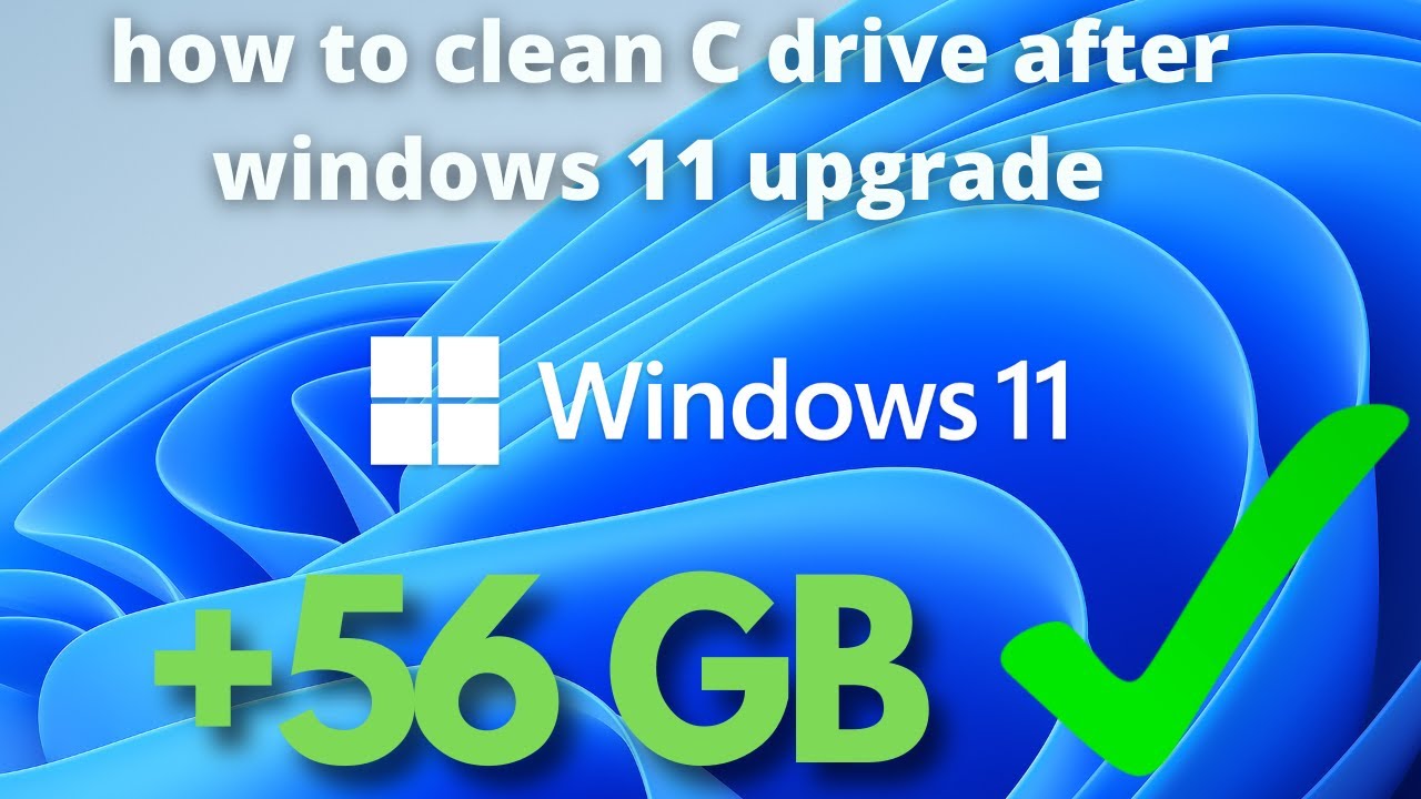 Run Disk Cleanup on Windows 11 - Clean C Drive for more than 50GB - YouTube