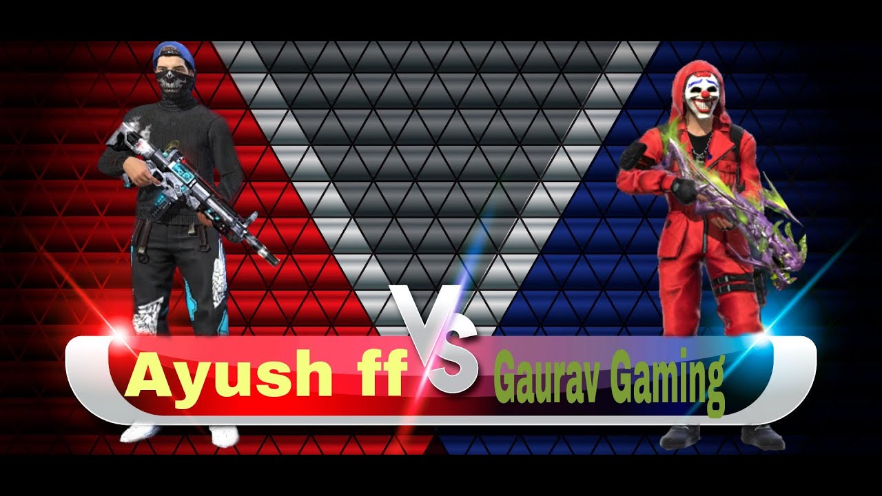 Ayush ff vs Gaurav Gaming || 1v1 coustum cs mode #freefiremax - YouTube