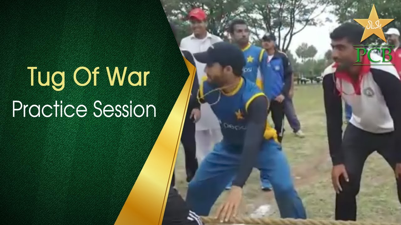 Tug of War | Pakistan Cricket Team | Summer Fitness Boot Camp | ASPT ...