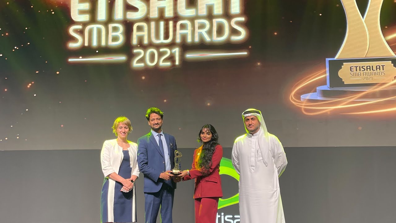 Prognica wins Etisalat SMB Award 2021 - YouTube