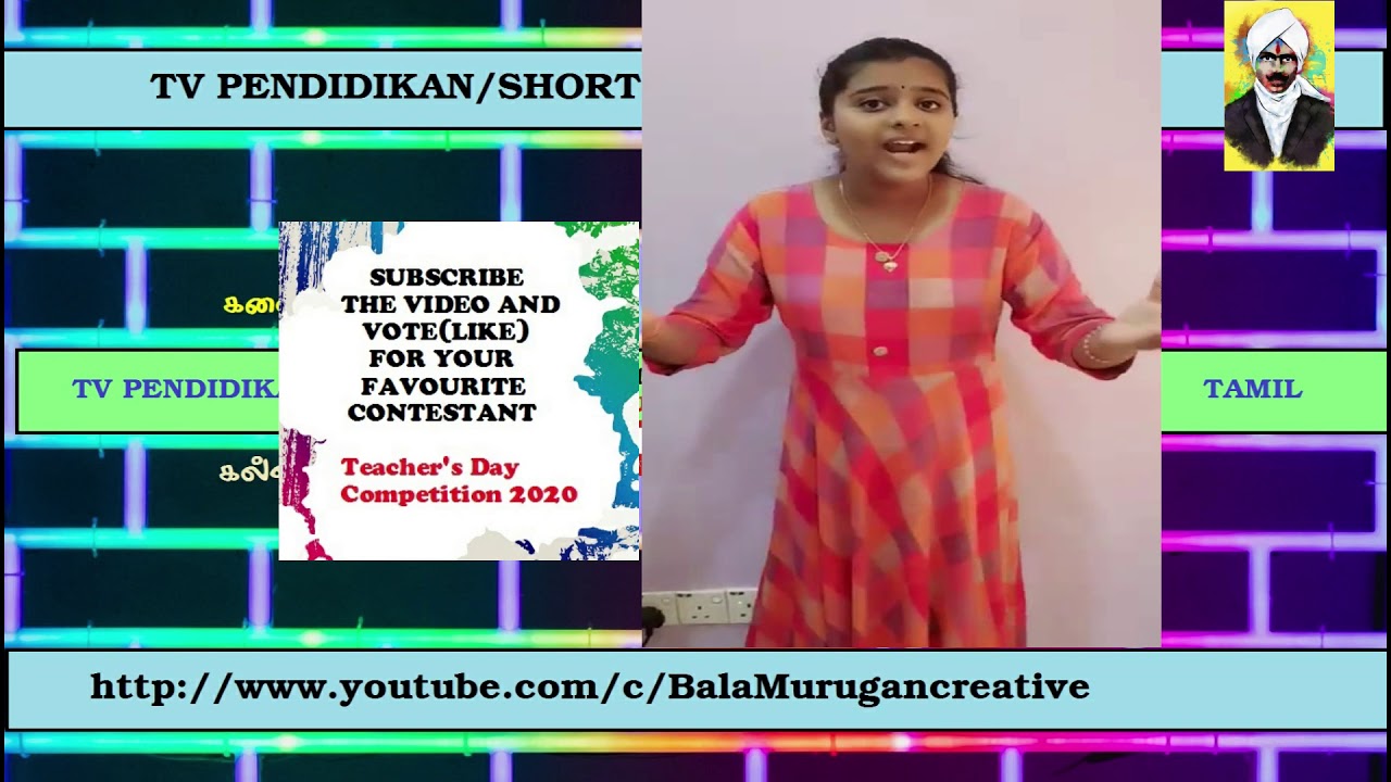 CONTESTANT#5: P.DIVYAA-SJKT VAGEESAR: NATIONAL LEVEL TEACHER'S DAY ...