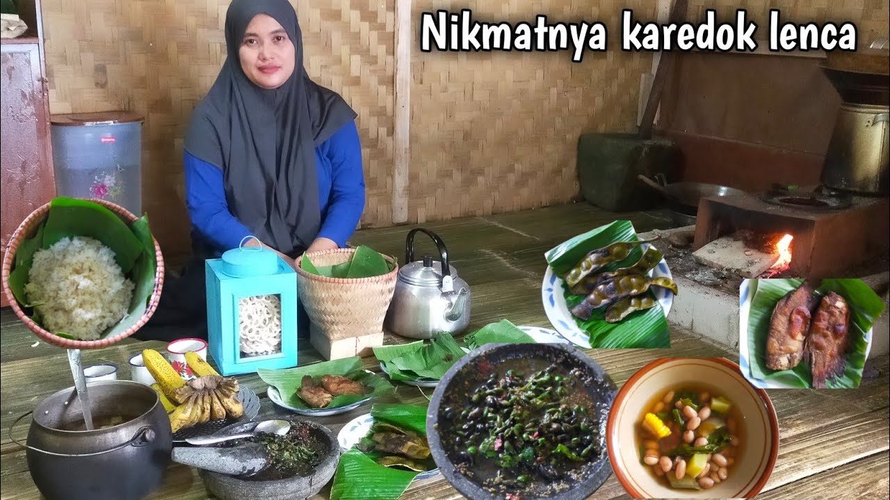TERNIKMAT ‼️ OLAHAN SUNDA...KAREDOK LENCA SAYUR ASEM ASIN PETEY - YouTube