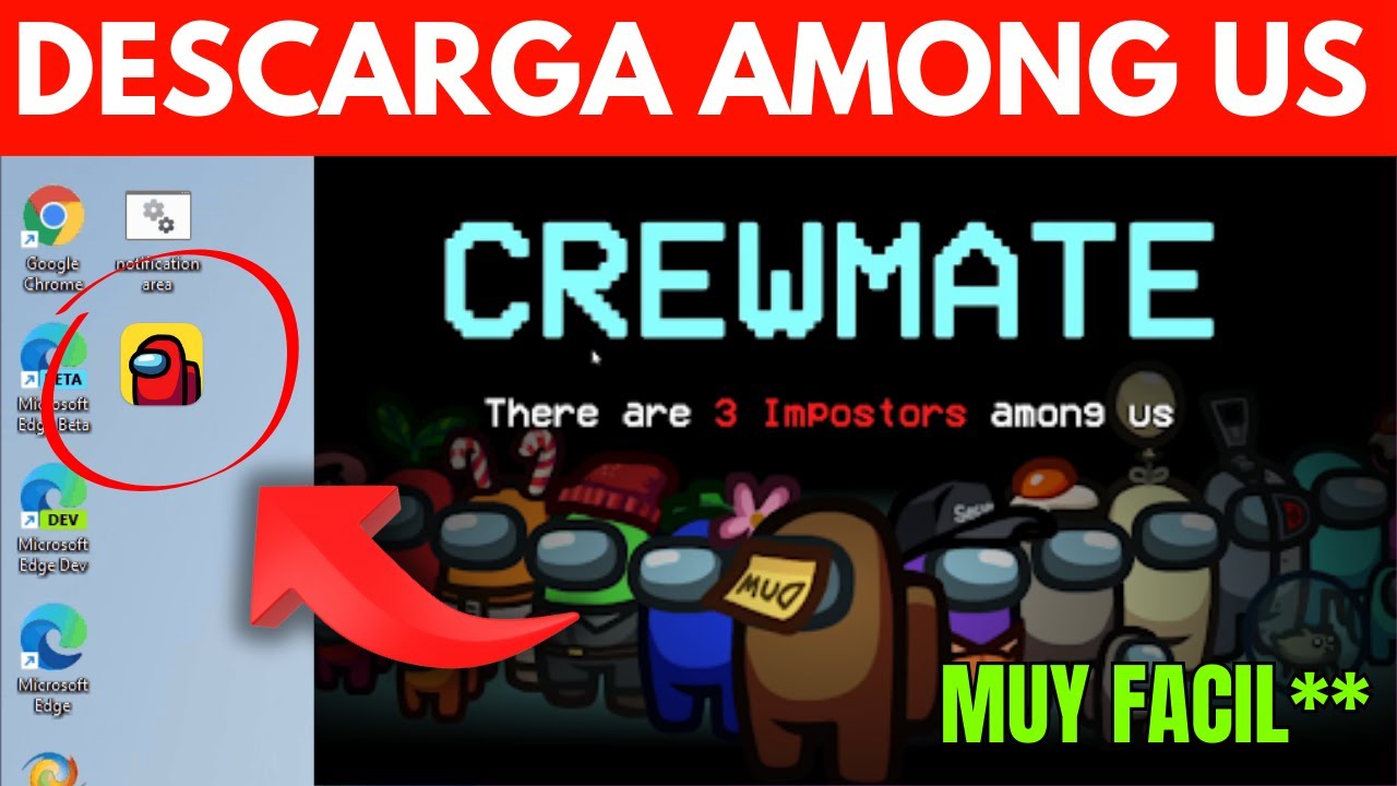Como Descargar Among Us (En Pc) - YouTube