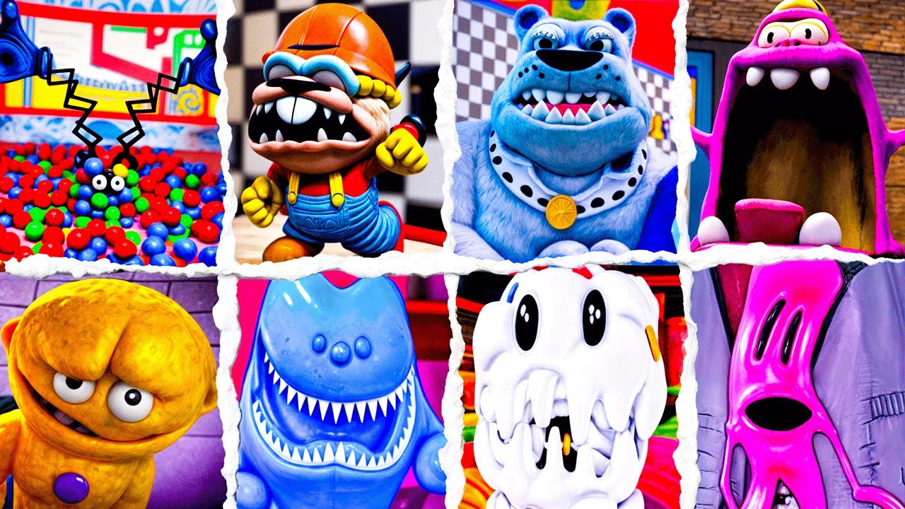 [ROBLOX] Taffy Tails + Clucky's Jumpscares comparison | Taffy Tails ...