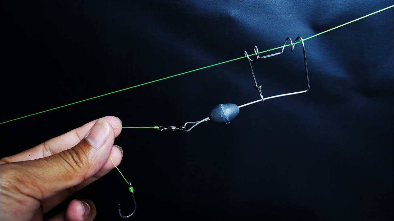 SLIDING FISHING RIG ROCK FISHING | RANGKAIAN PANCING TEBING - YouTube