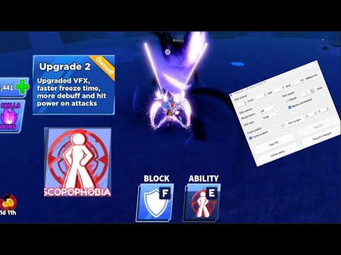 SCOPOPHOBIA (Showcase) auto-clicker 1V1-Blade Ball - YouTube