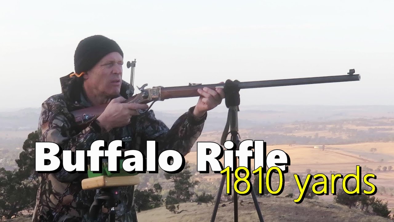 Buffalo Rifle at over a mile - YouTube