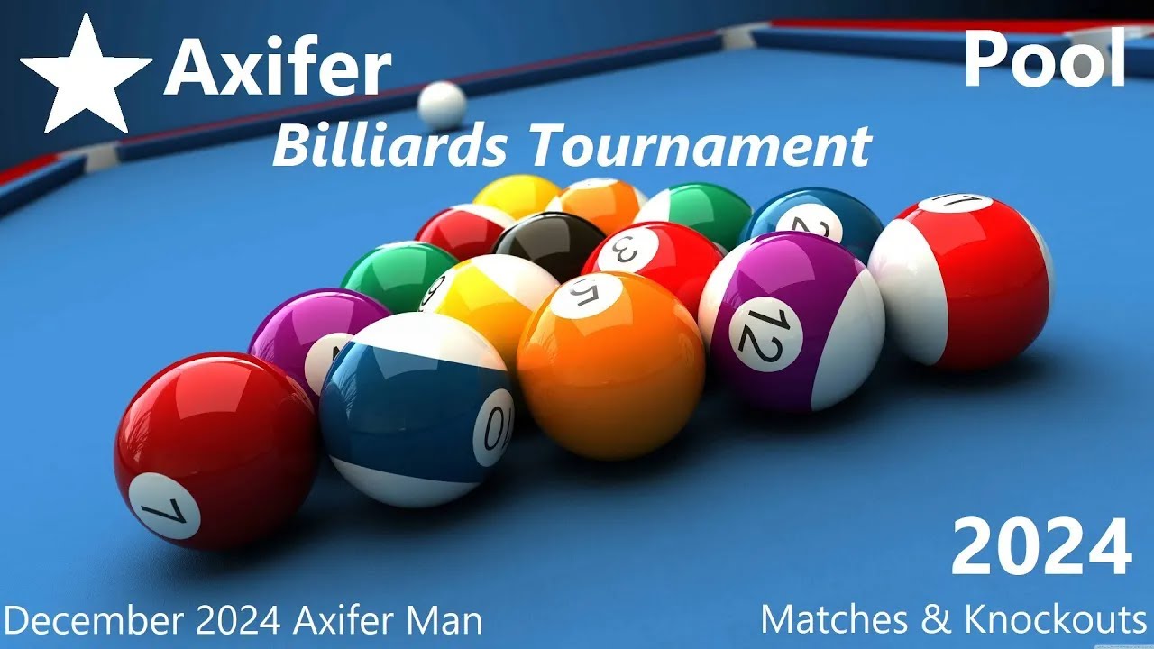 Player 13 - Player 15 Axifer Billiards Tournament - Third Place Match ...