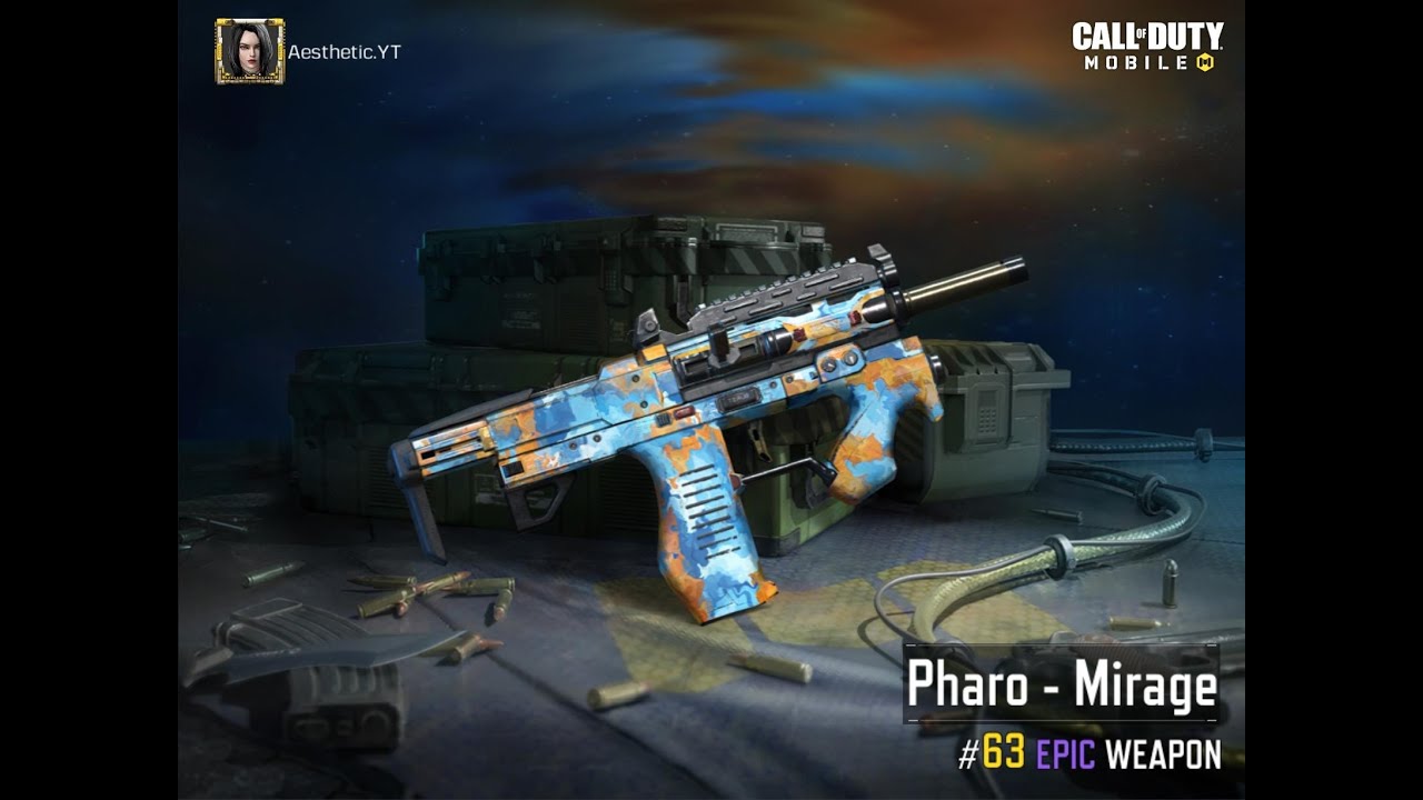CODM:New Pharo Mirage crate opening+ gameplay - YouTube