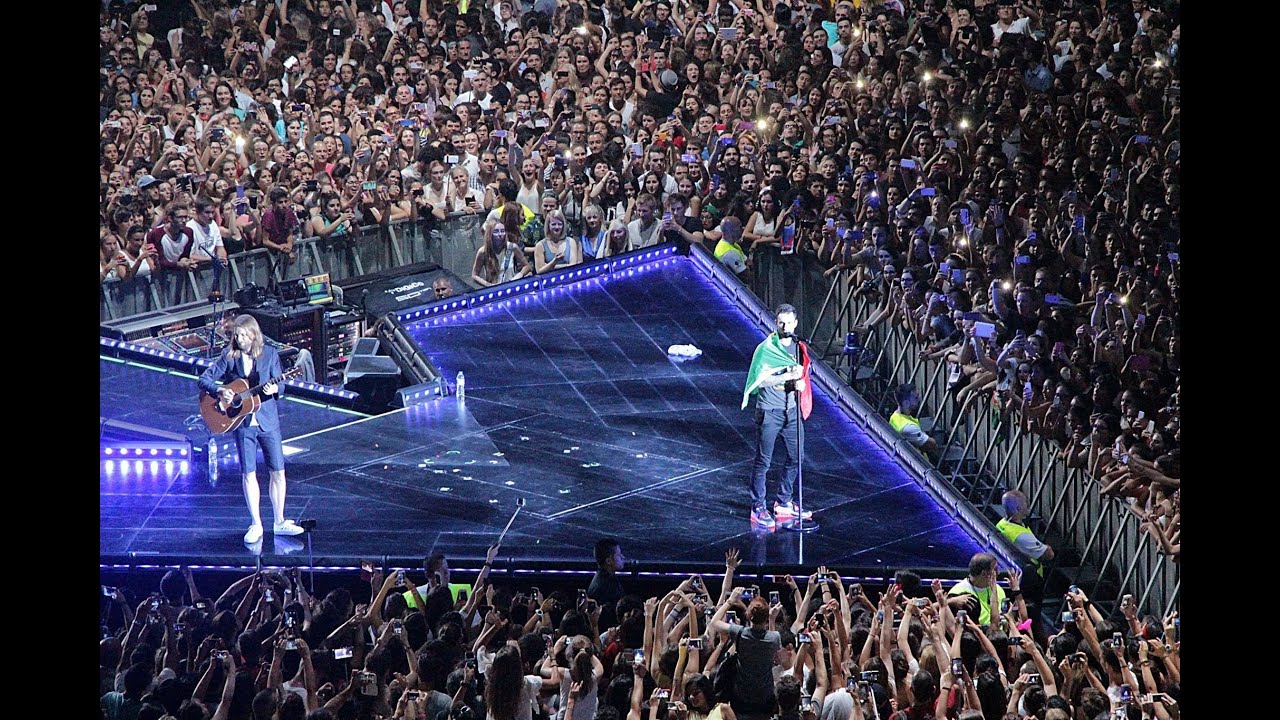 Maroon 5 - Live in MEO Arena, Lisboa - YouTube