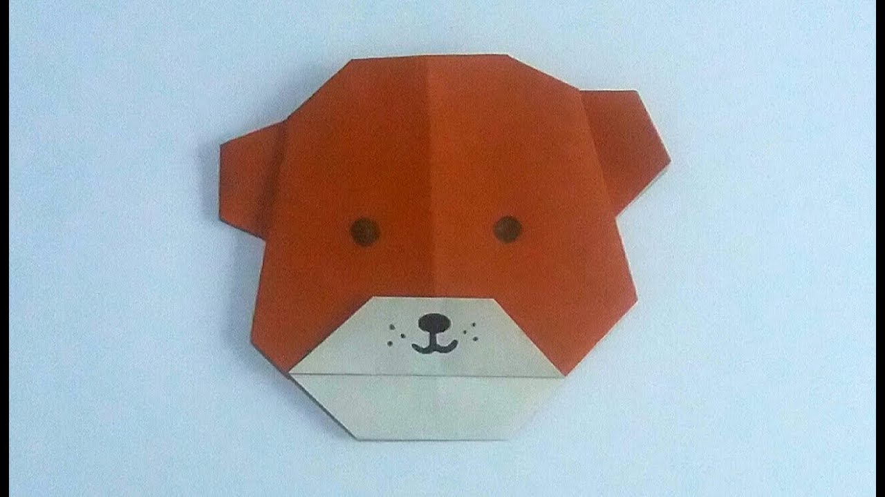 Urso de Papel 🐻 Origami - YouTube