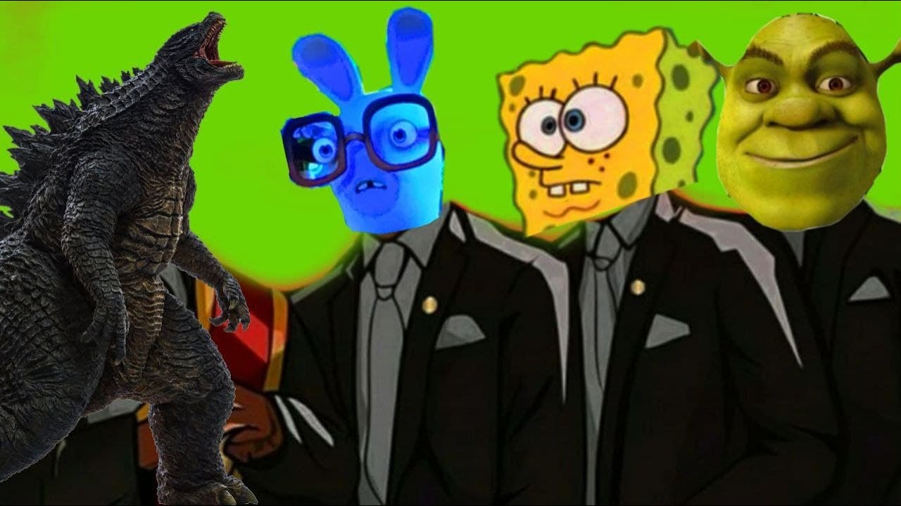 Shrek & Godzilla & SpongeBob & Rabbids Invasion - Coffin Dance Cover ...