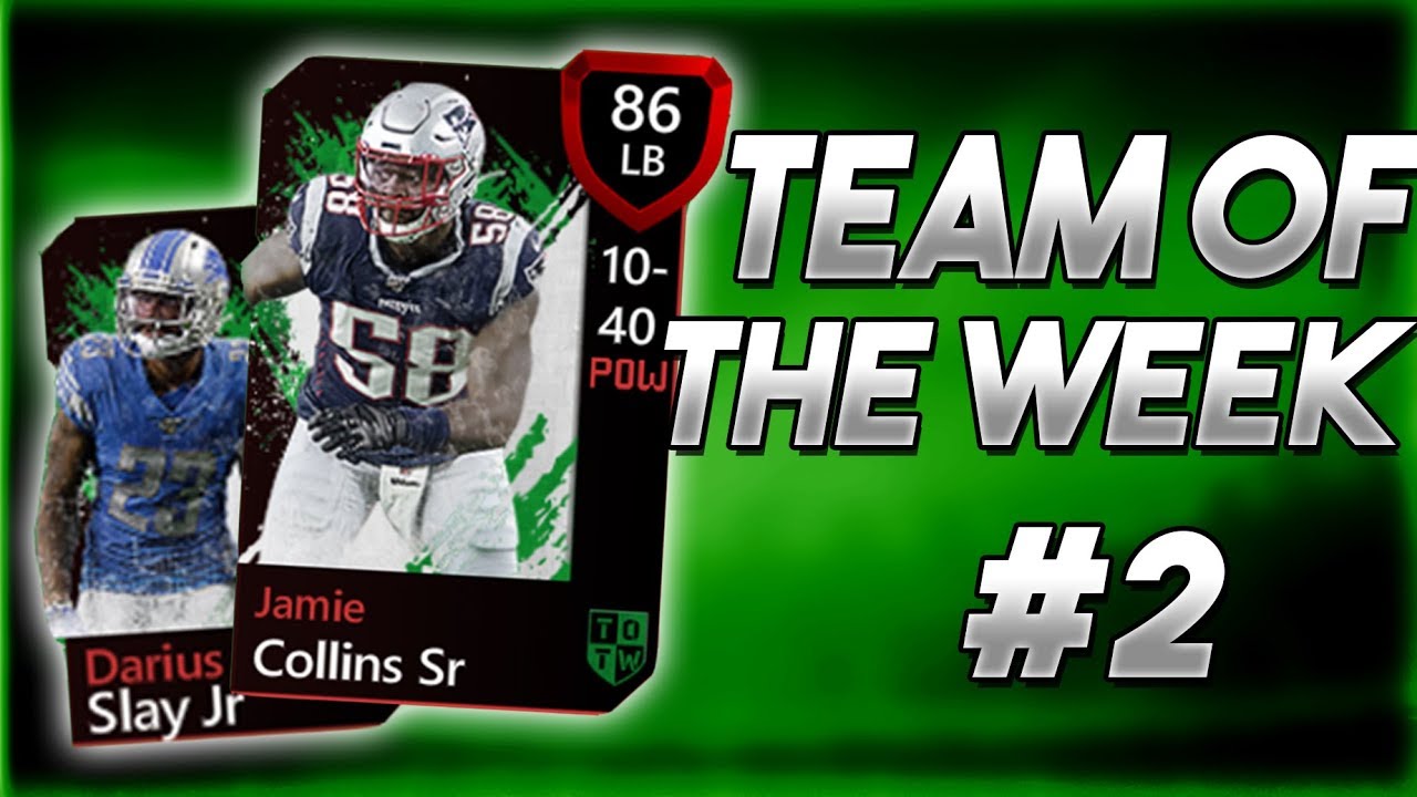 TEAM OF THE WEEK 2 PLAYERS ARE HERE!-Madden Mobile 20 - YouTube