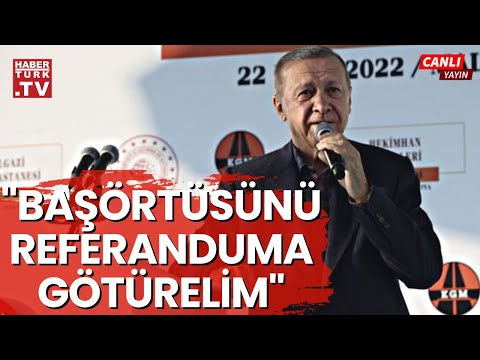 Cumhurbaşkanı Erdoğan ilk defa açıklıyorum diyerek duyurdu