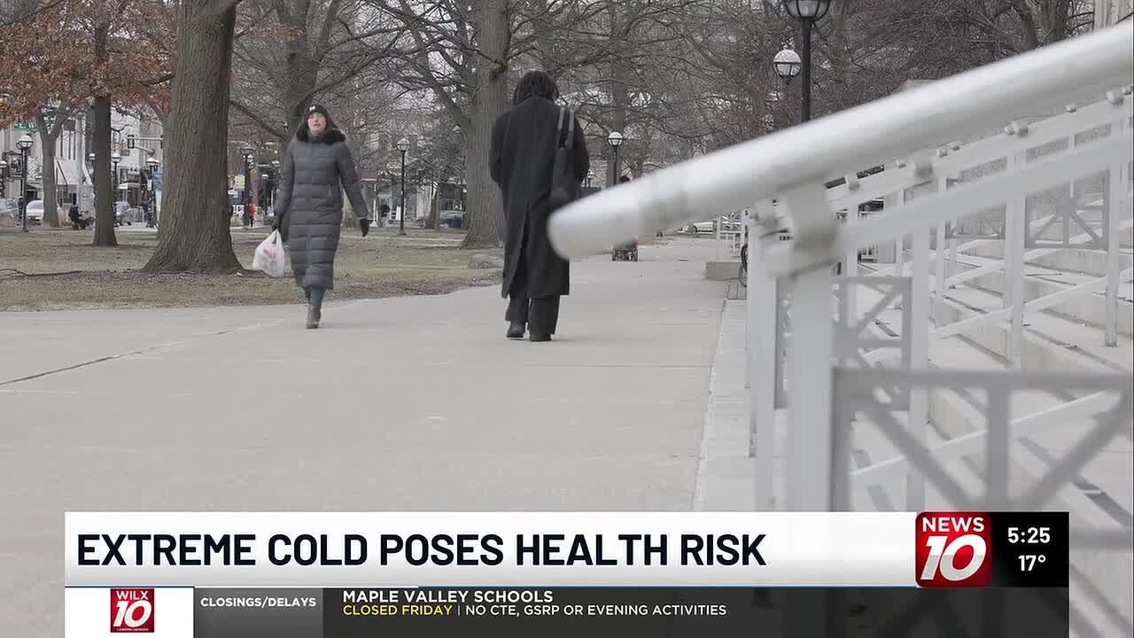 Extremely cold temperatures pose major health risks - YouTube