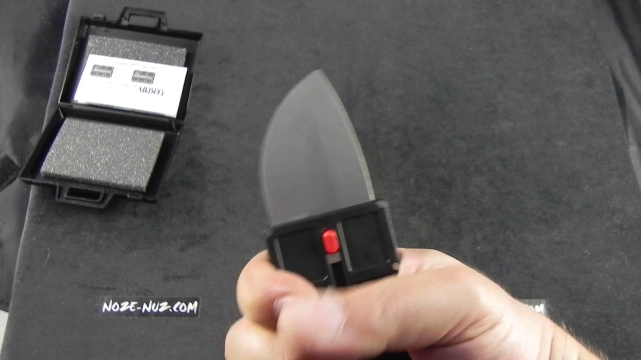 TEKSCD Tekna Security Card Knife Double - YouTube